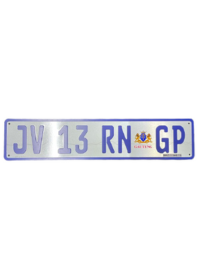 Gauteng Number Plates(SABS Approved) – Auto Supply Africa